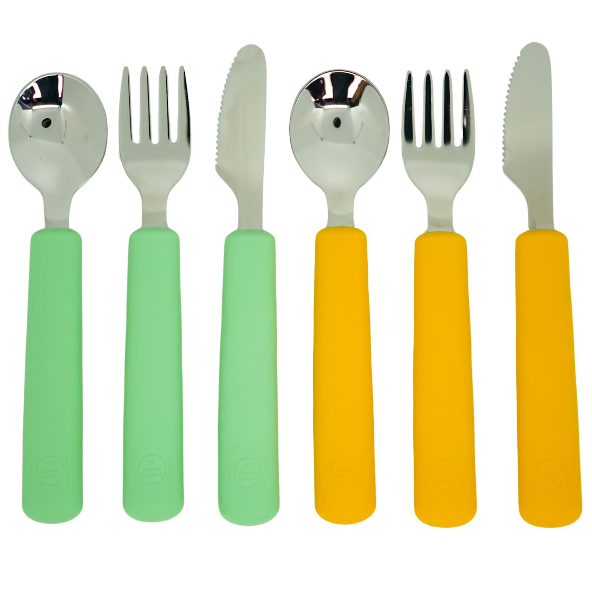 NEW 3 piece Kids Stainless Steel Cutlery Set – Mindful Mealtime