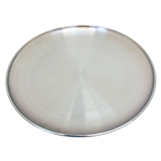 Kids Stainless Steel Round Plate – Mindful Mealtime