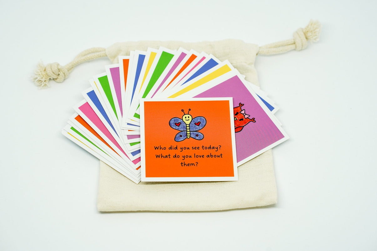 Conversation Starter Cards for Connection – Mindful Mealtime